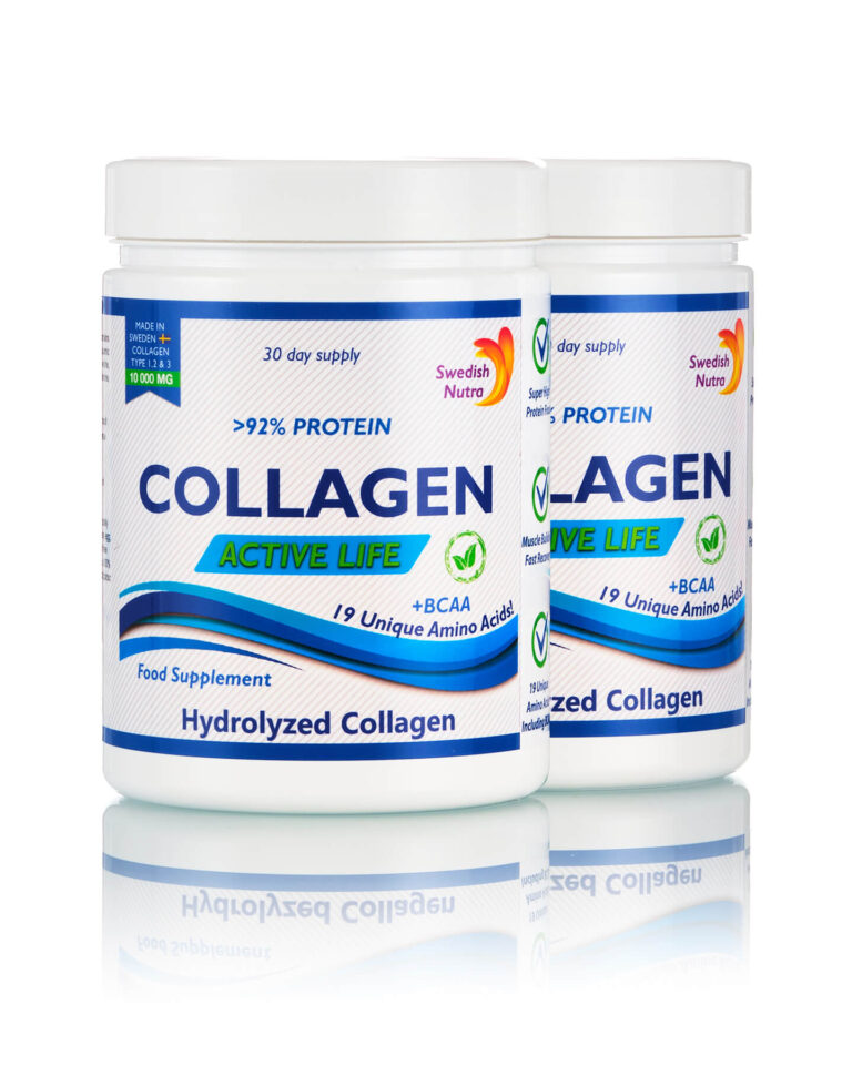 Colagen Hidrolizat Tip 1, 2 și 3 Active Life – Pulbere cu 10.000 Mg per ...
