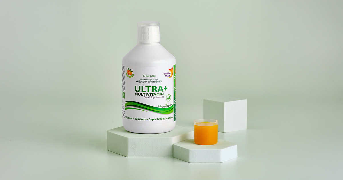 Ultra+ Detox Multivitamine Lichide cu 63 Ingrediente: Super Verdeturi ...