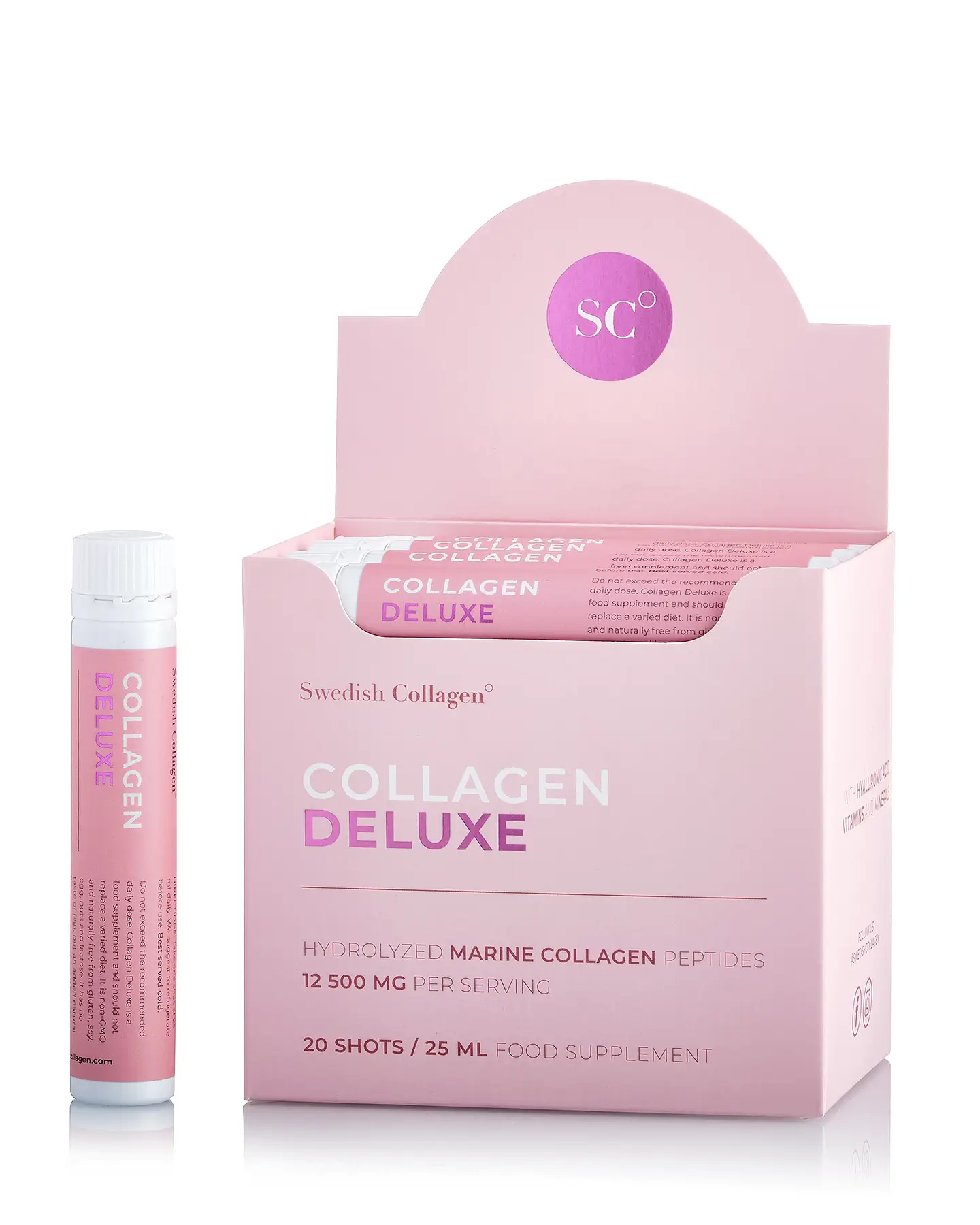 Colagen Deluxe (din Pește) - Hidrolizat Lichid Tip 1 și 3 cu 12.500mg ...