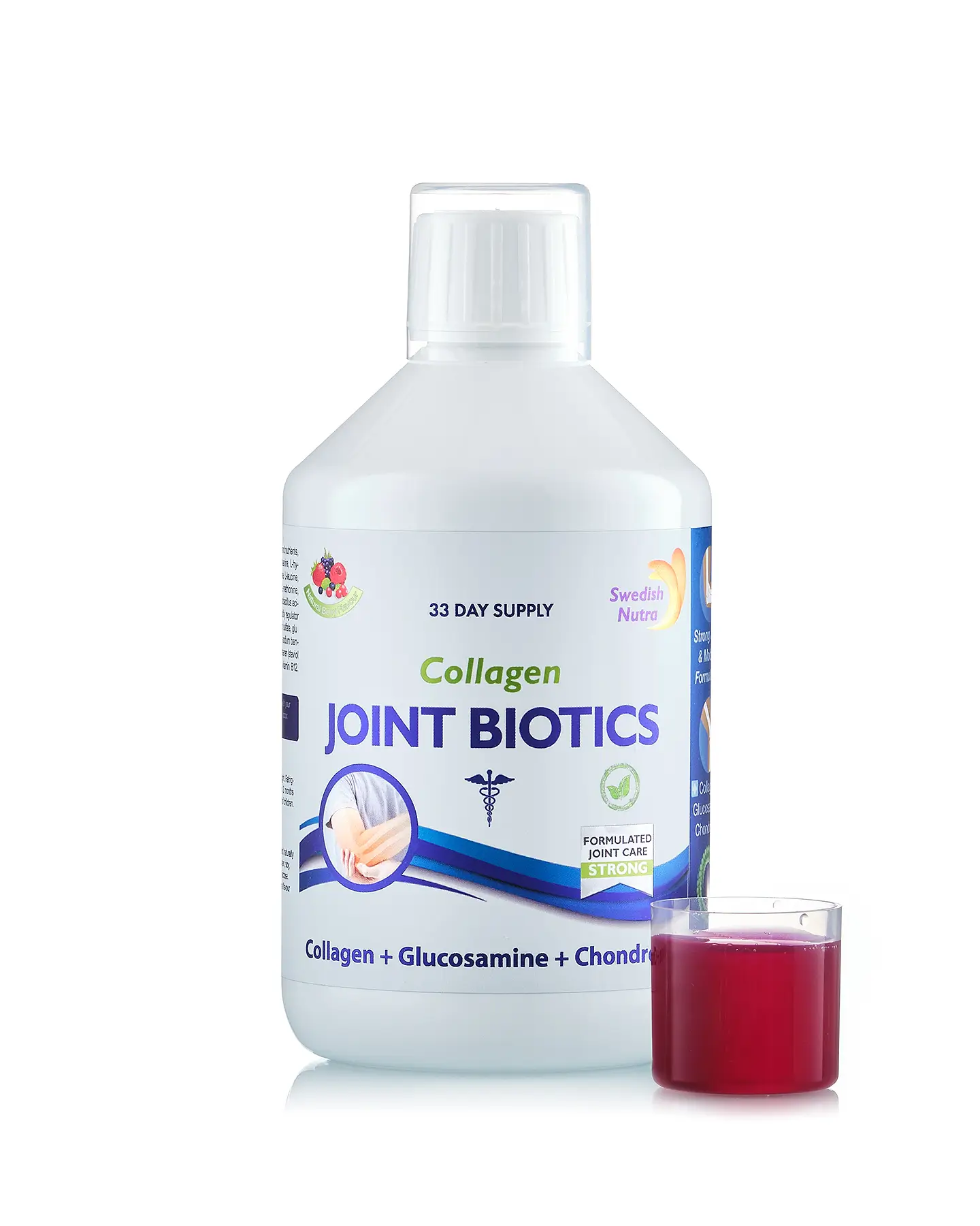 Colagen Joint Biotics - Lichid, Hidrolizat de Tip 1, 2 si 3 cu 5700 mg ...
