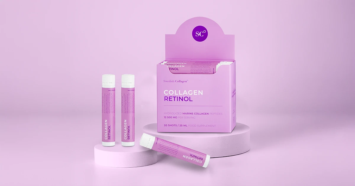 Colagen Retinol - Colagen Marin Hidrolizat Lichid Tip 1 si 3 cu 12.500 ...