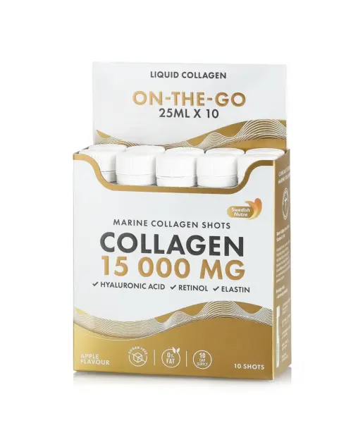 Colagen 15.000 mg – 10 Shots – Colagen Marin Hidrolizat Lichid Tip 1 si ...